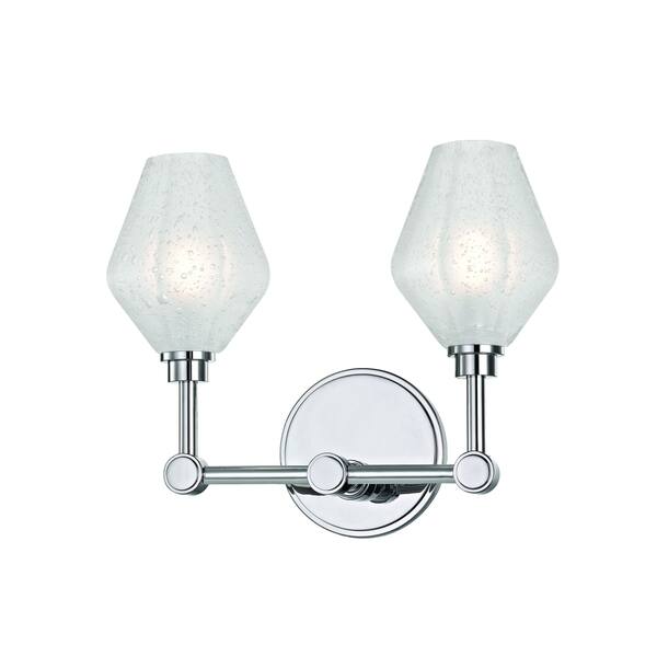 Hudson Valley Orin 2-light LED Polished Chrome Bath And Vanity - Bed ...