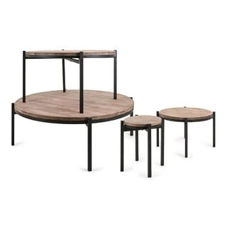 Eve Round Stacking Display Tables - Set of 4 - Bed Bath & Beyond - 14676452