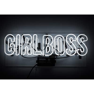 Oliver Gal "Girl Boss" 24-inch Neon Sign - Overstock - 14678446