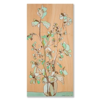 GreenBox 'Irvington Mint' by Jennifer Mercede Canvas Wall Art - 12 x 24 ...