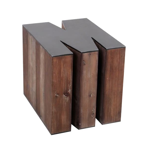 Letter-shaped Wooden Stool - Bed Bath & Beyond - 14742164