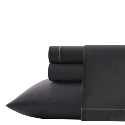 Vera Wang Scribble Print Sheet Set - Overstock - 14756606