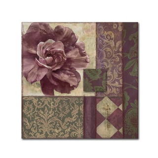 Color Bakery 'Patch Work Brocade I' Canvas Art - Red - Bed Bath ...