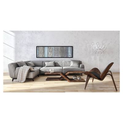 Benjamin Parker 'Reflective Expressions' Black-framed Mixed Media Wall ...