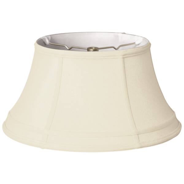 Royal Designs Modified Bell Gallery Lamp Shade, White, 11.25 x 19 x 10 ...