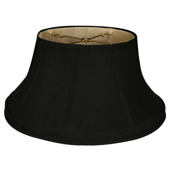 Royal Designs Modified Bell Gallery Lamp Shade, Black, 11.25 x 19 x 10 ...