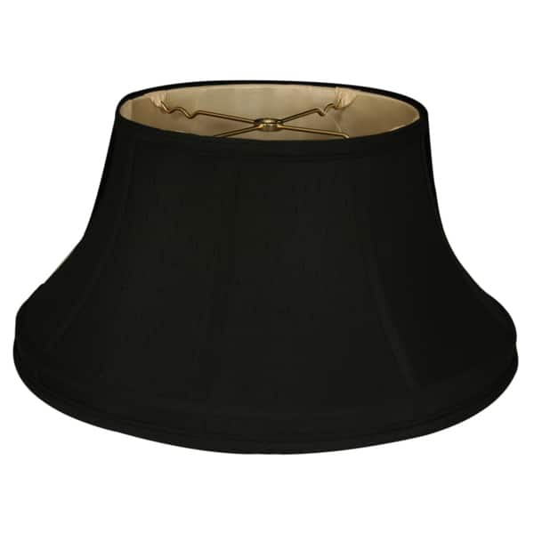Royal Designs Modified Bell Gallery Lamp Shade, Black, 10 x 17 x 9 ...