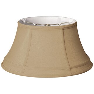 Royal Designs Modified Bell Gallery Lamp Shade, Antique Gold 10 x 17 x ...