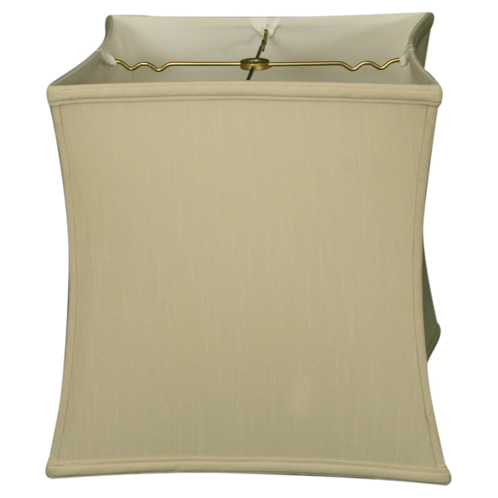 Royal Designs Square Empire Patterned Designer Lamp Shade, Beige, 5 x ...