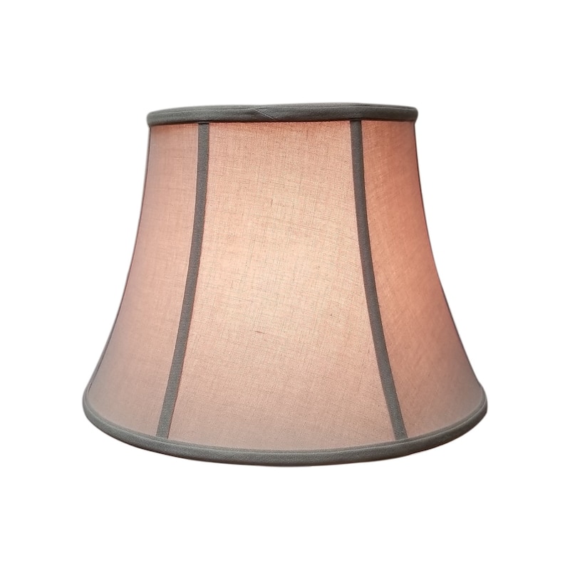 Royal Designs Modified Bell Linen Beige Lamp Shade, 9 x 14 x 10.5 - Bed ...