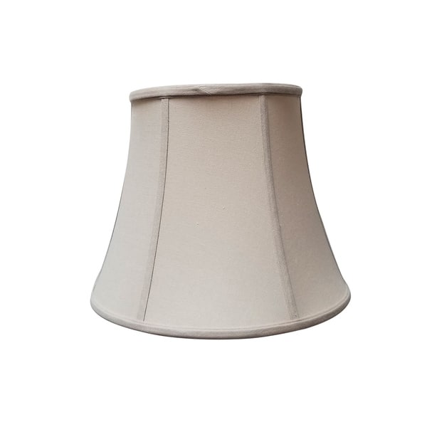 Royal Designs Modified Bell Linen Beige Lamp Shade, 9 x 14 x 10.5 - Bed ...