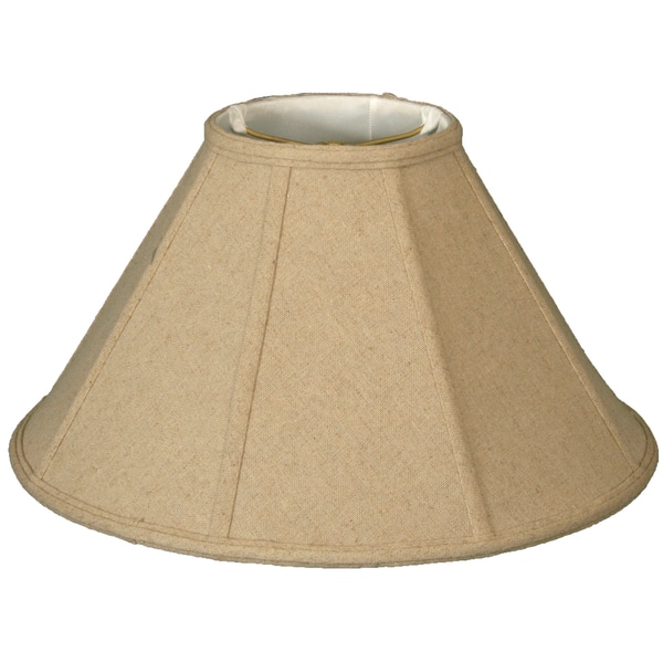 Royal Designs Conical Empire Linen Cream Lamp Shade, 5 x 14 x 9.5 - Bed ...
