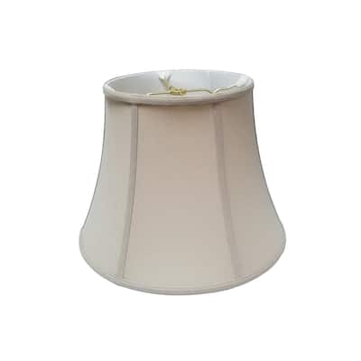 Royal Designs Modified Bell Linen White Lamp Shade, 9 x 14 x 10.5 - Bed ...