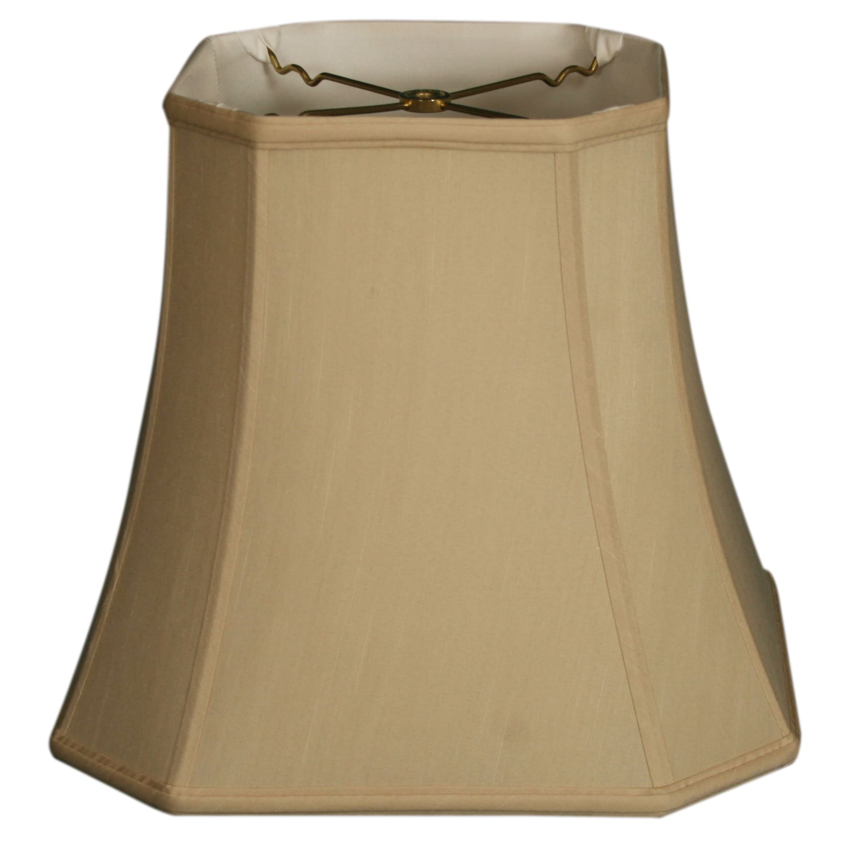 Royal Designs Square Cut Corner Basic Lamp Shade, Beige, 9 x 14 x 12.5 ...