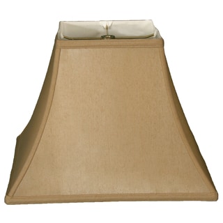 Royal Designs Square Bell Basic Lamp Shade, Antique Gold, 8 x 16 x 12.5 ...