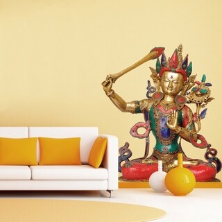 Full Color Krishna India Hinduism Vishnu Full Color Wall Decal Sticker ...