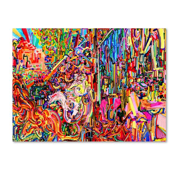 Josh Byer 'Awe Rides A Burning Steed' Canvas Art - Bed Bath & Beyond ...