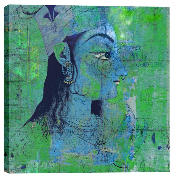 Epic Graffiti Elena Ray 'Classic Krishna' Giclee Canvas Wall Art - Blue ...