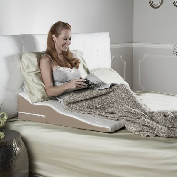 Avana Contoured Bed Wedge Support Pillow For Side Sleepers Bed Western
