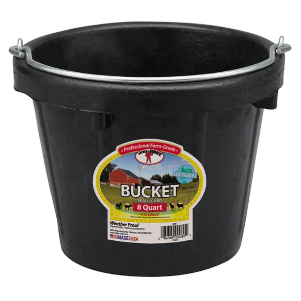 Little Giant Farm & Ag DF-8 8 Quart Light Duty Rubber Pail - Bed Bath ...
