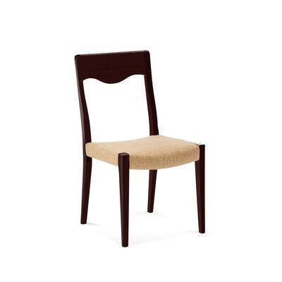 Saloom Model 108 Upholstered Java Custom Dining Chair with Straw ...
