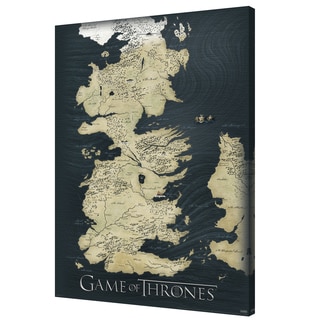 Game of Thrones - Map - 24x36 canvas by Pyramid America - Bed Bath ...