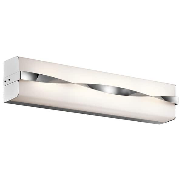 Kichler Lighting Tori Collection 24-inch Chrome LED Linear Bath/Vanity ...