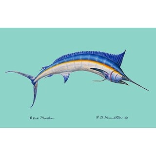 Blue Marlin Outdoor Wall Hanging 24x30 - Bed Bath & Beyond - 15211097