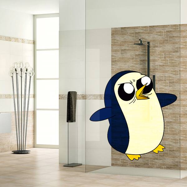 Full Color Adventure Time Penguin Cartoon Full Color Wall Decal Sticker ...