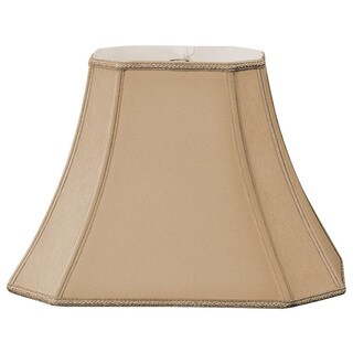 Royal Designs Rectangle Bell With Cut Corners Antique Gold Silk ...