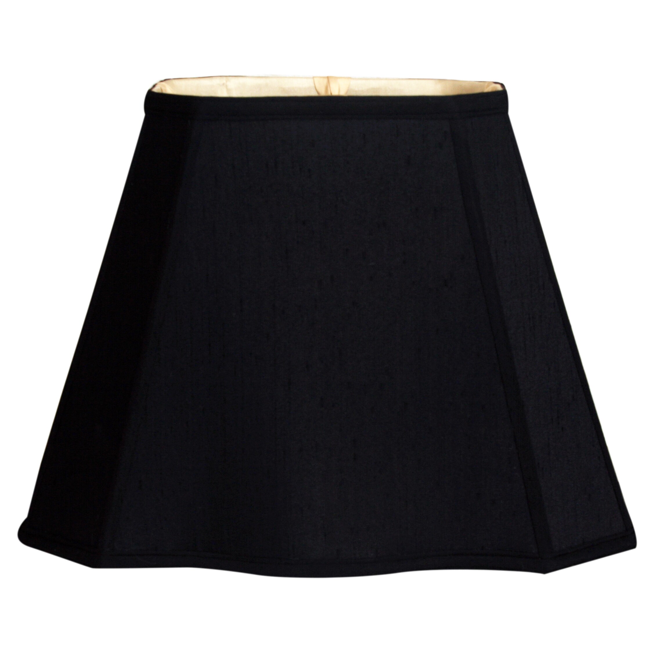 Royal Designs Fancy Bottom Rectangle Basic Lamp Shade Black Gold 4 X 6 Royal Designs Fancy Bottom Rectangle Basic Lamp Shade Black Gold 4 X 6