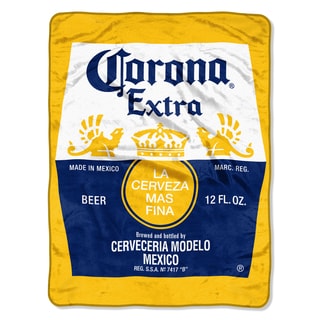 Corona Bottle Label Throw - Bed Bath & Beyond - 15283152