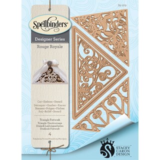 Spellbinders Shapeabilities Dies-Triangle Fretwork - Bed Bath & Beyond ...