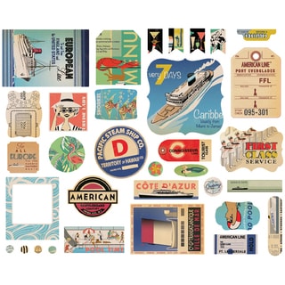 Let's Cruise Ephemera Cardstock Die-Cuts-Icons - Bed Bath & Beyond ...