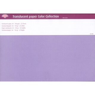 Pergamano Translucent Paper A4 150g 23 Sheets-Color Collection - Bed ...