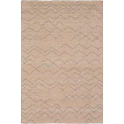 Hand-Woven Terreno Wool Viscose Area Rug - 5' x 7'6" - Overstock - 15293617