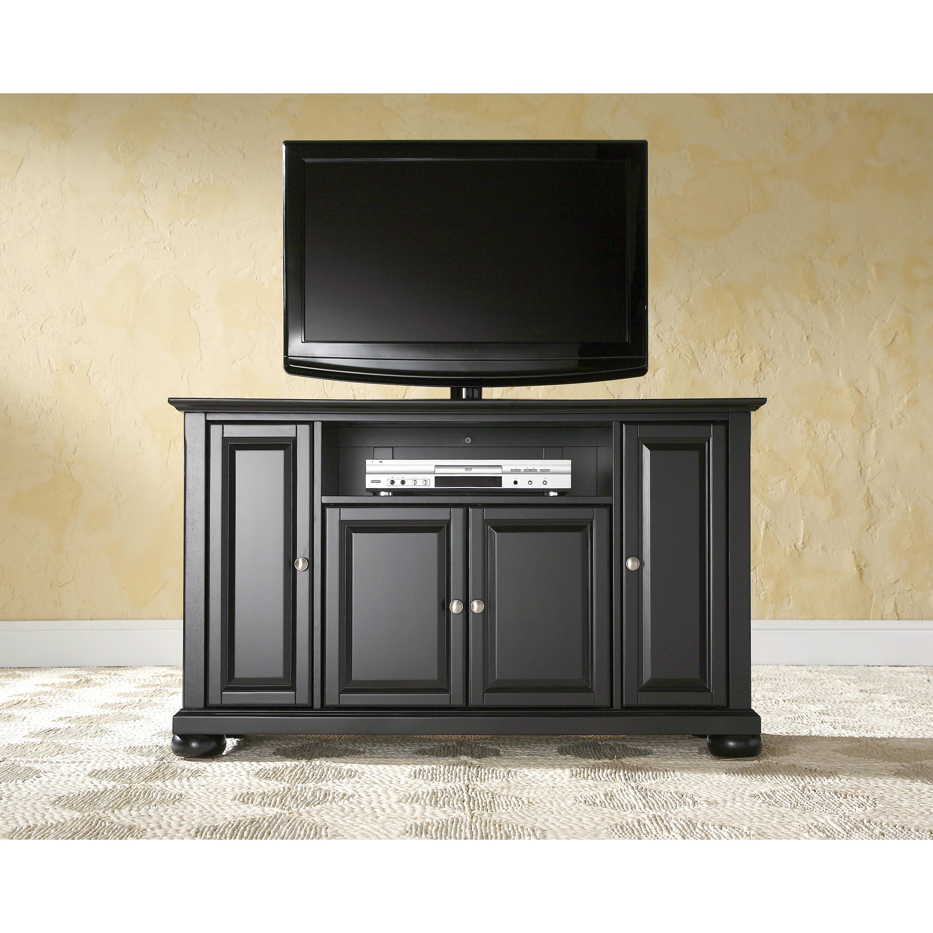 DH BASIC Modern 60-inch 3-Door Storage TV Stand by Denhour - On Sale ...