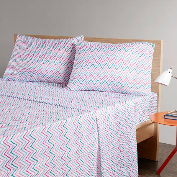 chevron single bedding