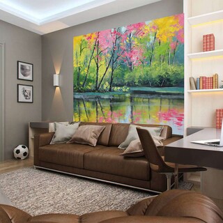 Full Color Picture Landscape Reproduction Art Full Color Wall Decal ...