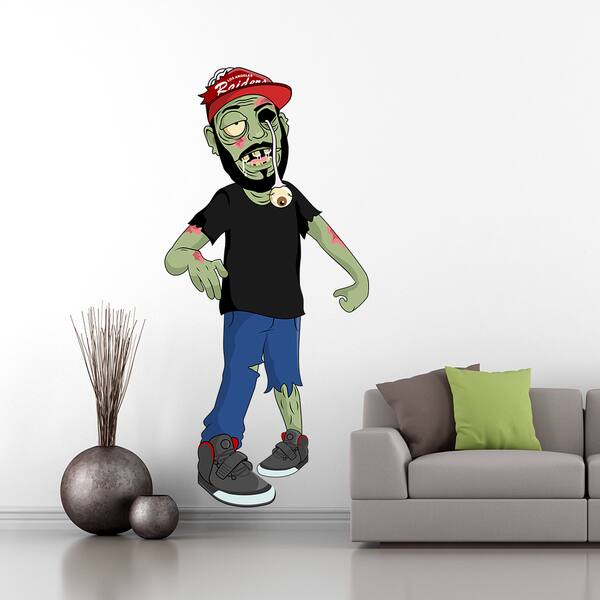 zombie wall decals