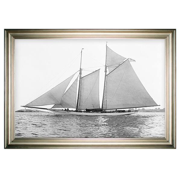 Sailing Yacht VII -Silver Frame - Bed Bath & Beyond - 15368999
