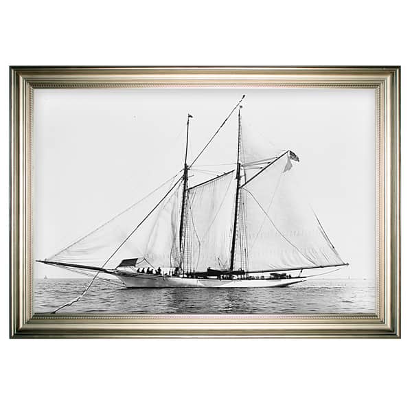 Sailing Yacht III -Silver Frame - Bed Bath & Beyond - 15369078