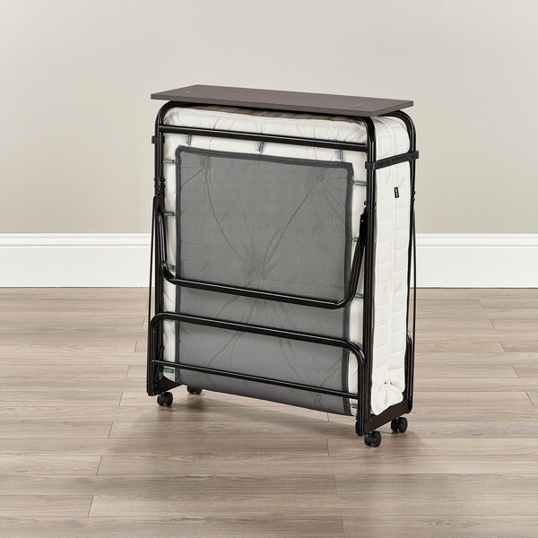 Jay Be Visitor Cot Folding Guest Bed with Micro e Pocket Spring Mattress Twin On Sale Bed Bath Beyond 15372139