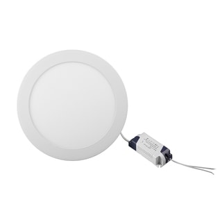Home 15W 200mm Round LED Recessed Ceiling Panel Light Bulb 110V Lamp ...