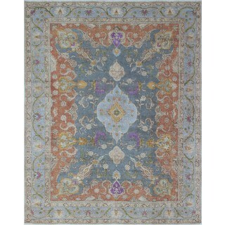 Sanaa Grey Wool Area Rug - Bed Bath & Beyond - 15387553