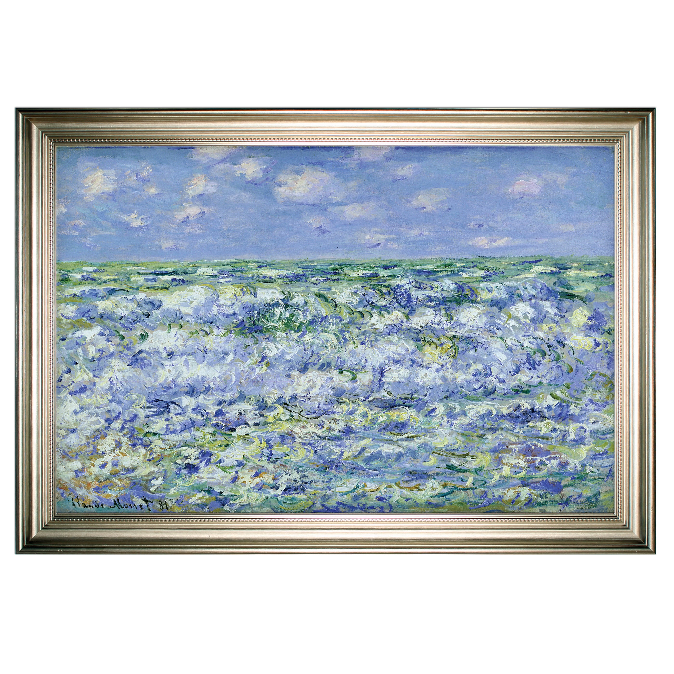 The-Bridge -Claude Monet -Silver Frame - Bed Bath & Beyond - 15410152