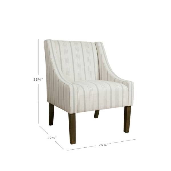 HomePop Modern Swoop Accent Chair - Bed Bath & Beyond - 15390836
