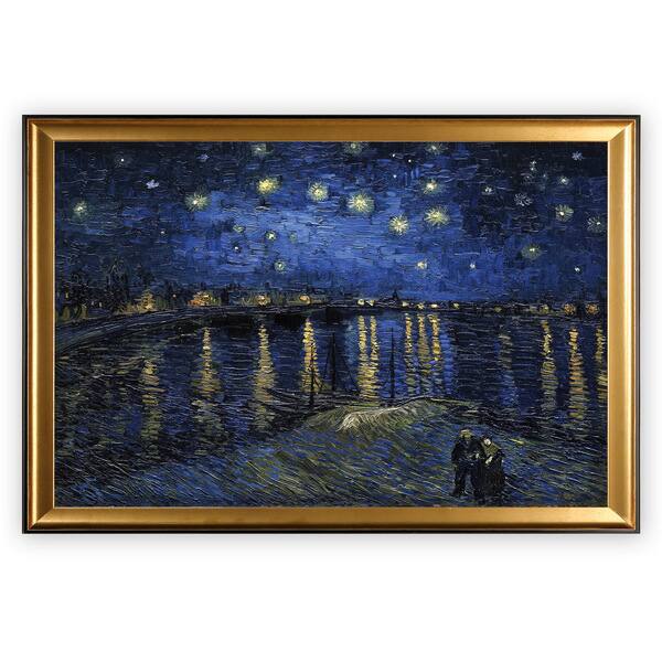 Over-the-Rhone -Claude Monet - Gold Frame - Bed Bath & Beyond - 15390845