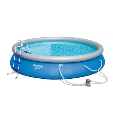 Bestway Fast Set 15 Foot Pool Set - Overstock - 15435370