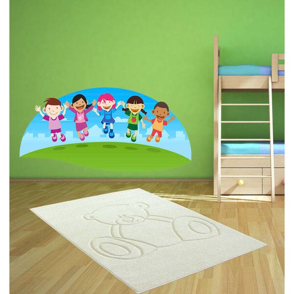 Full Color Funny children Full Color Decal, Full color sticker, colored ...